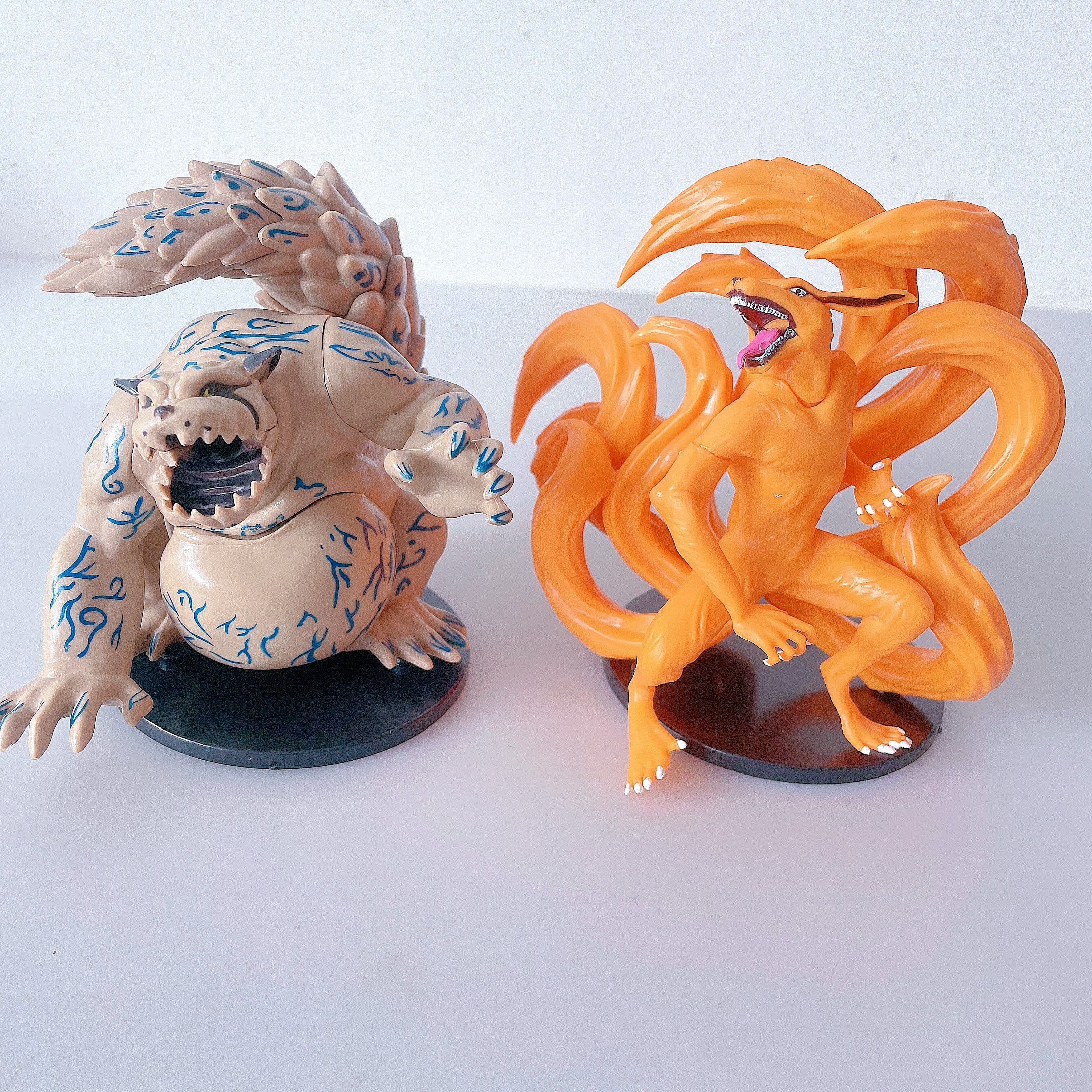 10cm Naruto Figurines Kyuubi Kurama Shippuden Anime Action Figure ...