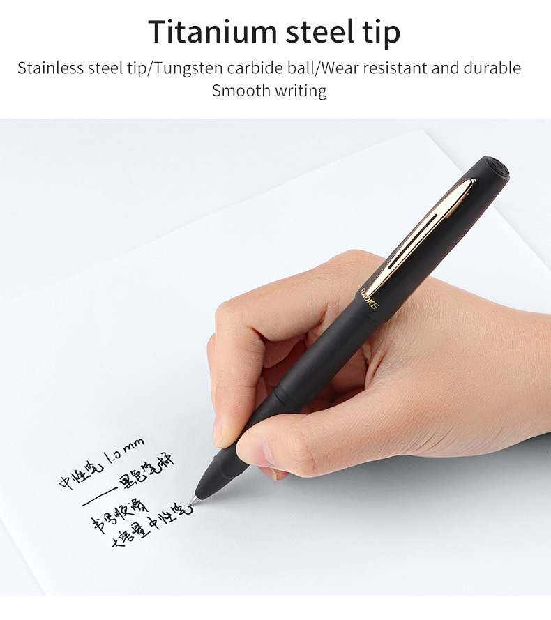 Baoke Antibacterial Gel Pen 0.5mm 0.7mm 1.0mm Sign Pen Large Capacity ...