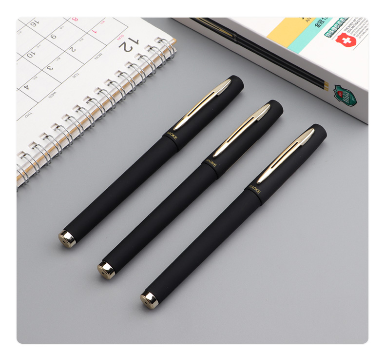 Baoke Antibacterial Gel Pen 0.5mm 0.7mm 1.0mm Sign Pen Large Capacity ...