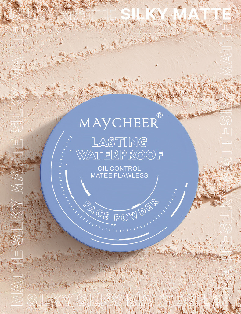Oil Control Face Powder Matte Waterproof Flawless Setting Powder ...