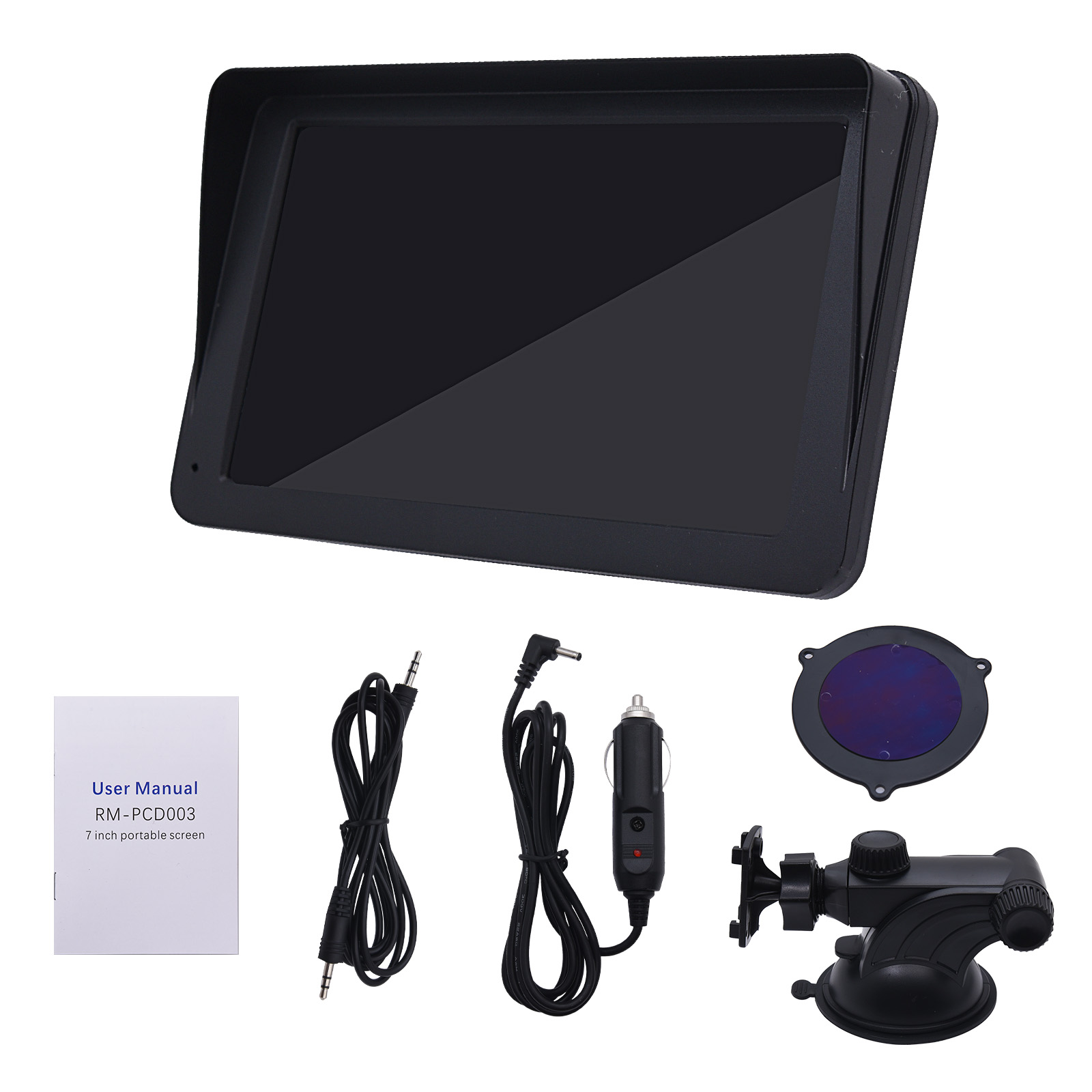 Portable 7 Inch Ips screen with wireless CarPlay and Android Auto ...