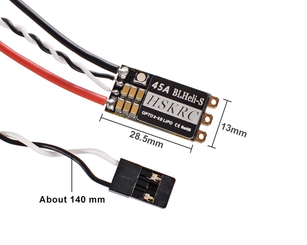 RC ESC Brushless 70A 3-6S BLheli_32bit Brushless ESC, 35A/45A BLHeli_S ...