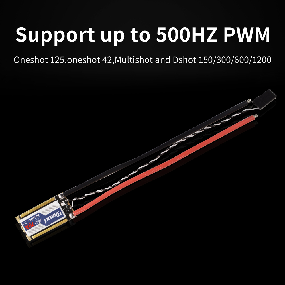 RC ESC Brushless 70A 3-6S BLheli_32bit Brushless ESC, 35A/45A BLHeli_S ...