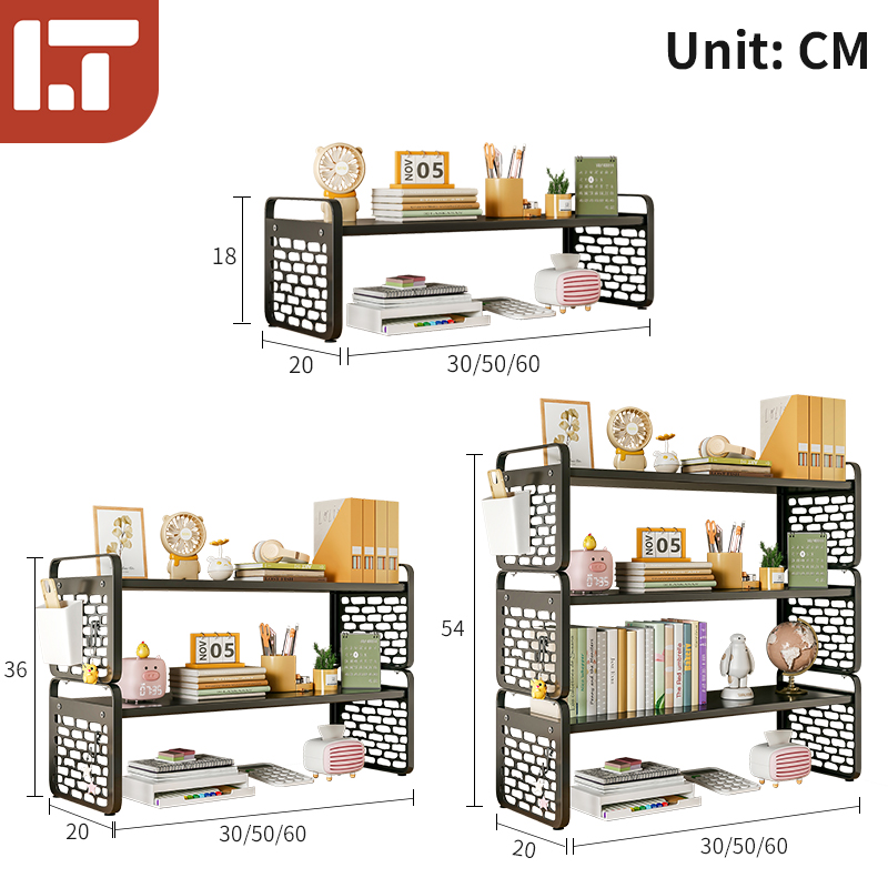 Desktop Rack Storage Rack With Pegboard Tabletop Organizer Office Table ...