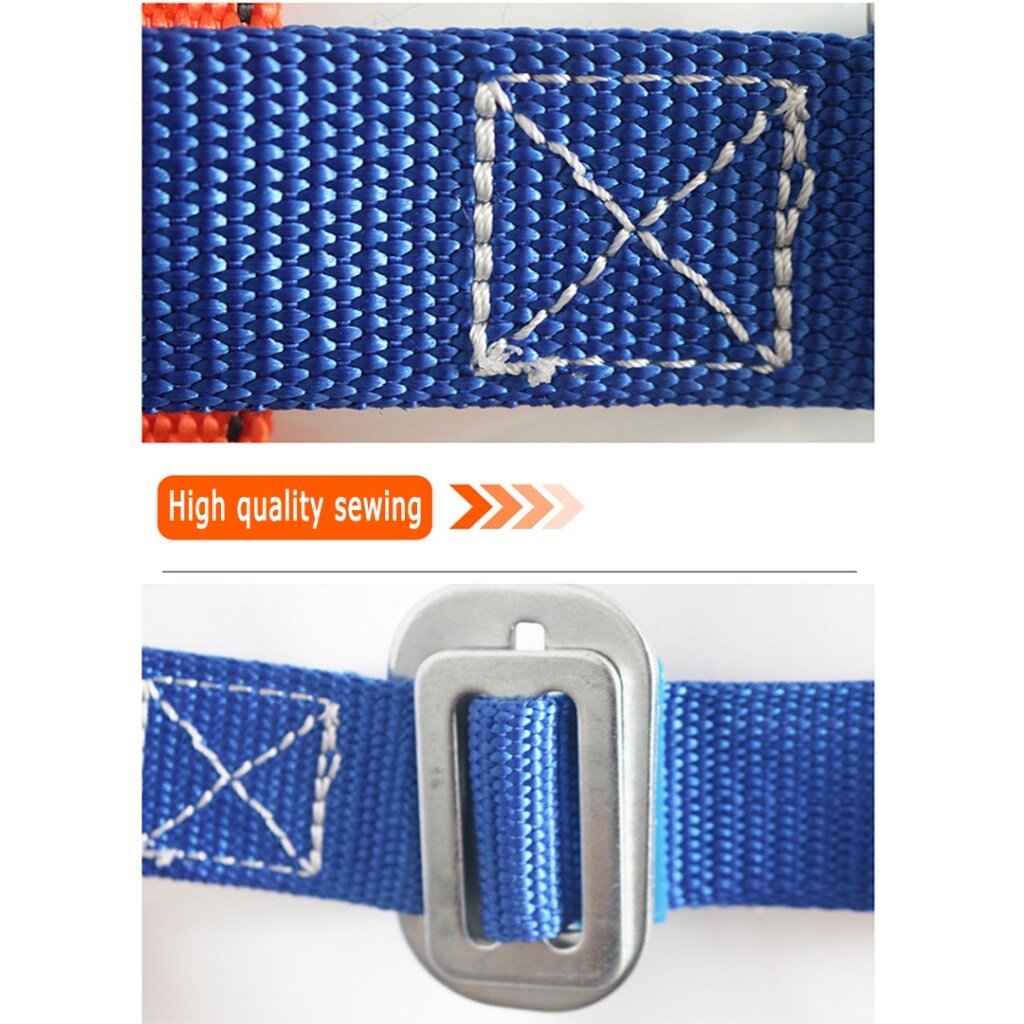 Safety Belt Full Body Harness Fall Protection Absorber Parachute Type ...