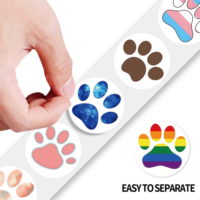 200pcs/roll Cat Stickers Waterproof for Scrapbook, Envelope Sealing ...