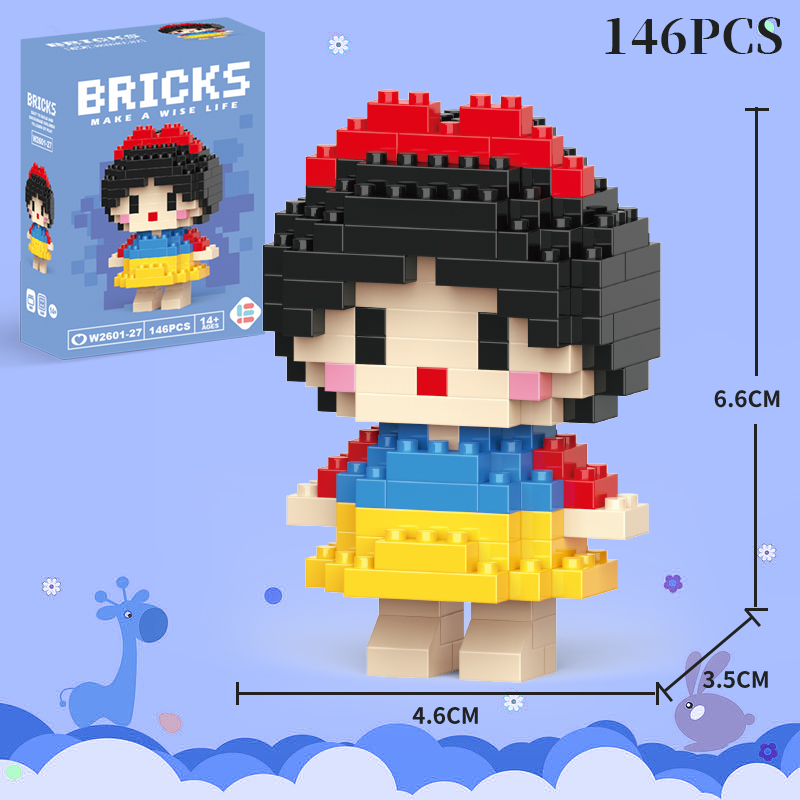 [Special Offer] 60 Cartoon Character Dolls/Children's Assembled Toys ...