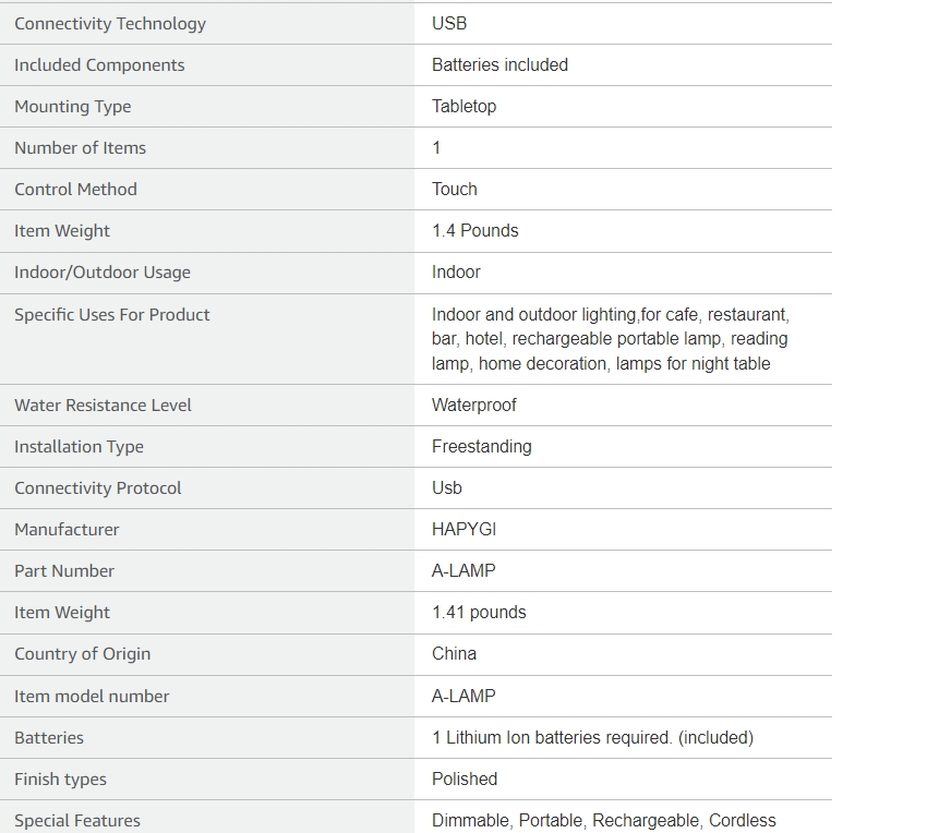 【Local delivery】Creative Framework Table Lamp,LED Crystal Lamp 3 Color ...