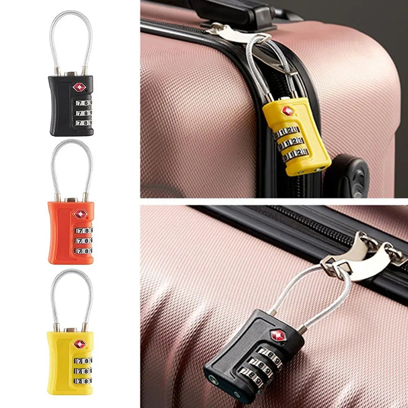 KIPRUN Luggage Lock Cable Travel Lock, TSA Approved Cable Travel 3 ...