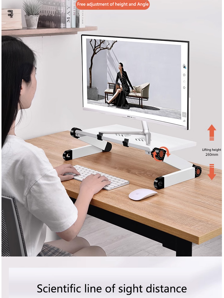 Oatsbasf L03 Adjustable desktop monitor stand Desktop screen support ...