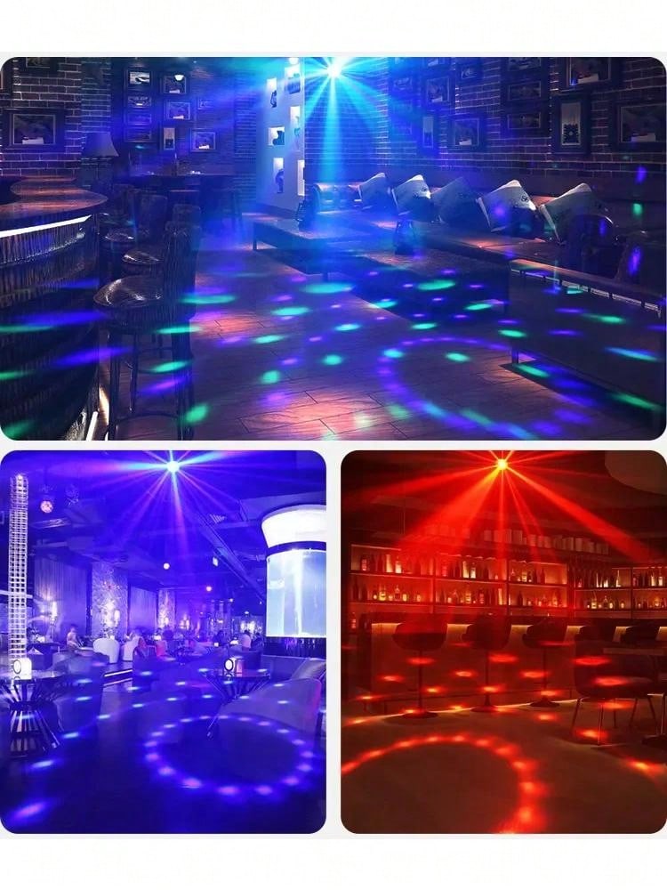 7 Colors Strobe Light Sound Activated Stage With Remote Control Disco ...