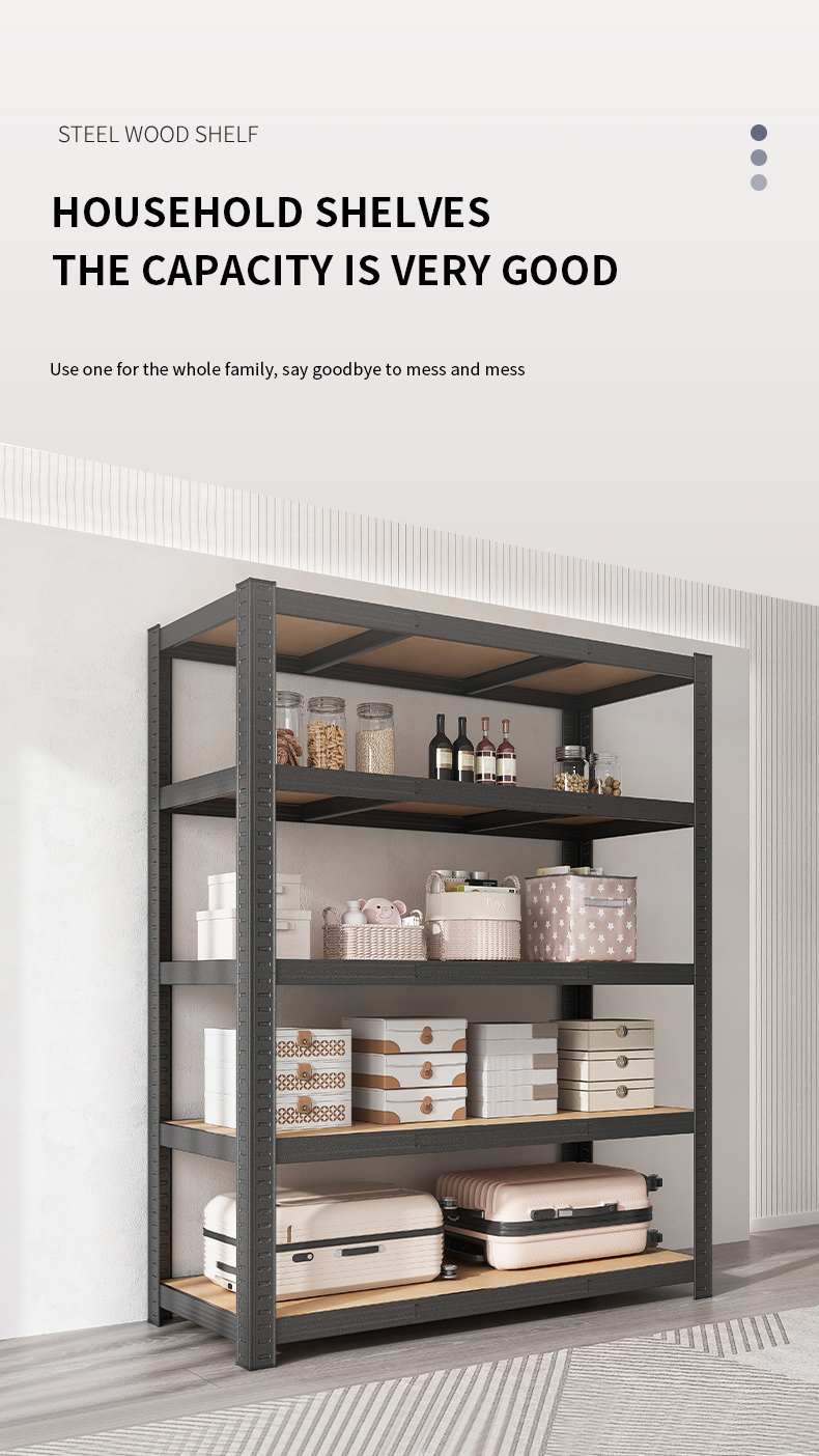 【Load 500KG】6 Layer Metal Rack Steel Rack Adjustable Height Steel Rack ...