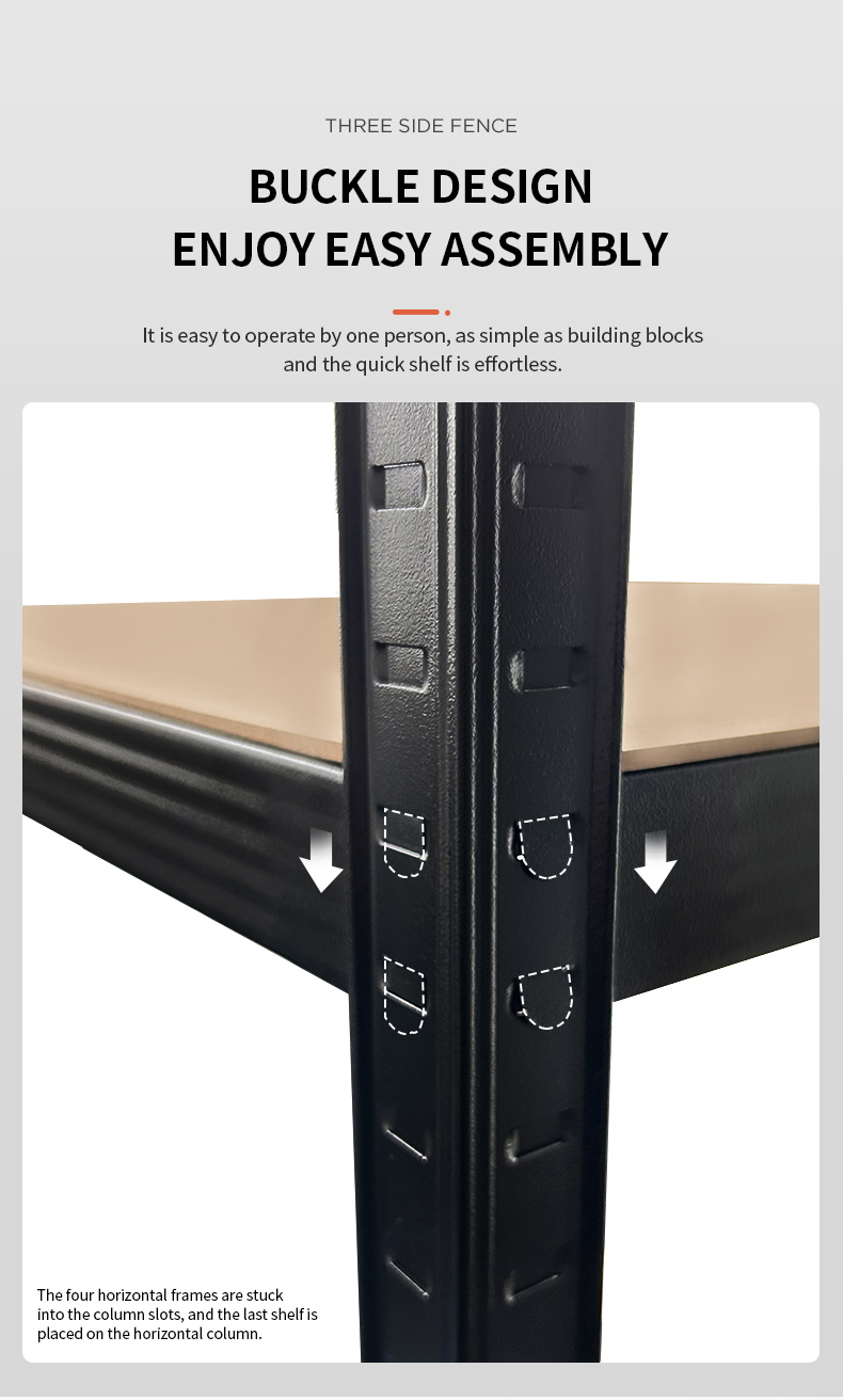 【Load 500KG】6 Layer Metal Rack Steel Rack Adjustable Height Steel Rack ...