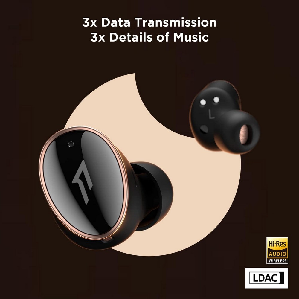 1MORE EVO Evolution of Sound Flagship Hi-Res Wireless Earbuds LDAC ...