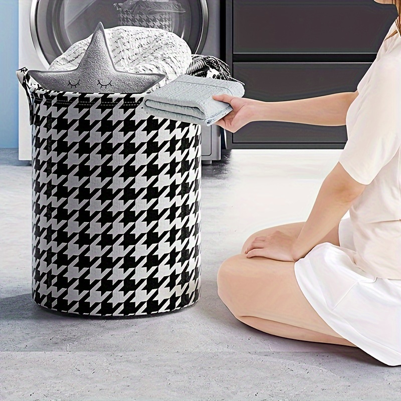 Dirty Clothes Storage Basket Dirty Clothes Basket Folding Fabric ...