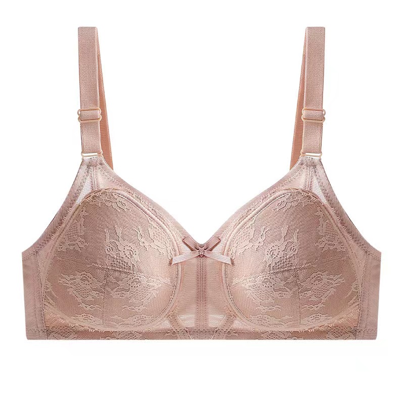 Big Size Bra 38-46 Cup C D Plus Size Full Cup No Foam Soft Lace Bras ...