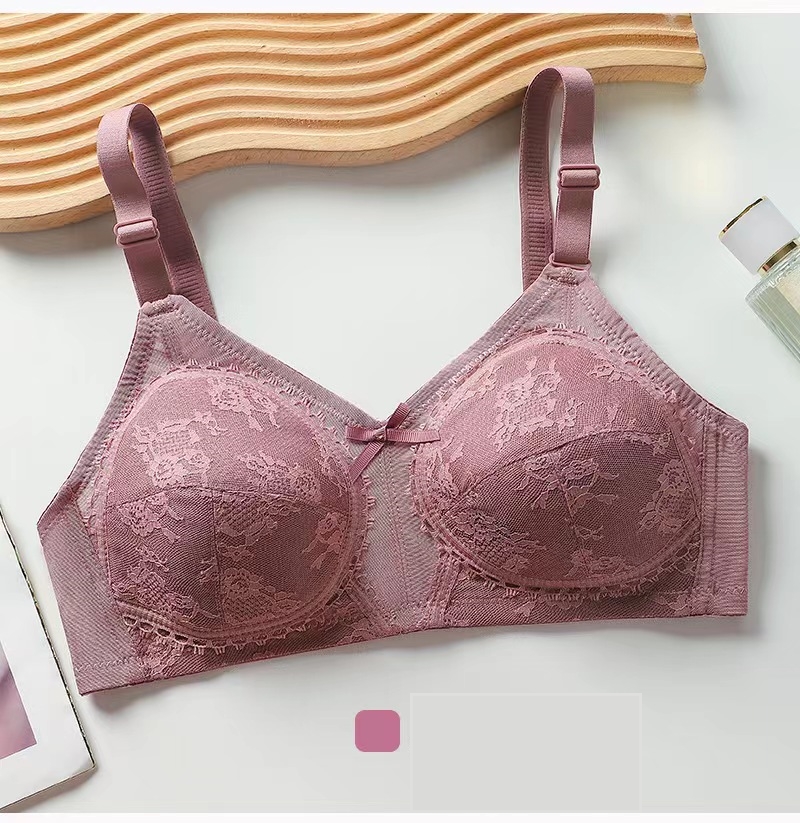 Big Size Bra 38-46 Cup C D Plus Size Full Cup No Foam Soft Lace Bras ...
