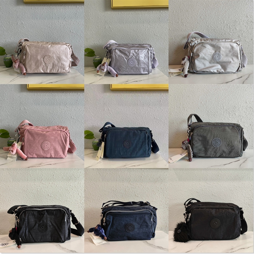 Kipling Classic Style Fashion Female Bag Messenger Bag/Nylon Waterproof ...
