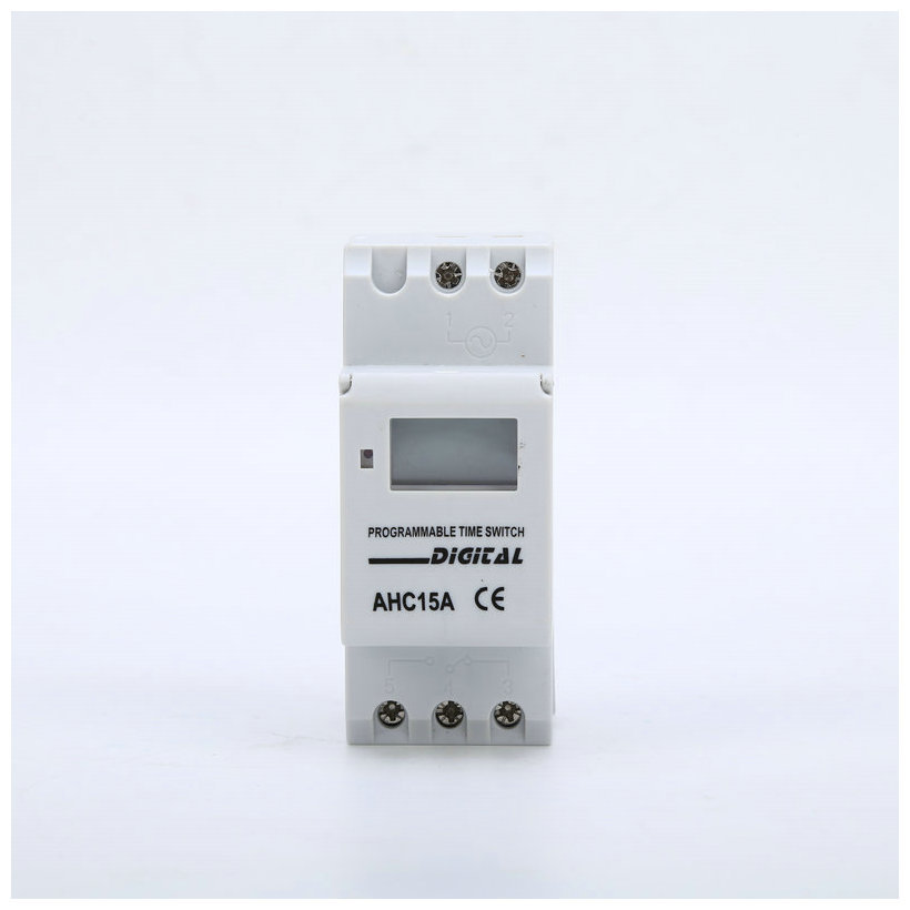 Digital timer switch AHC15A weekly programmable timer 24hour timer Electronic timer DIN RAN ...
