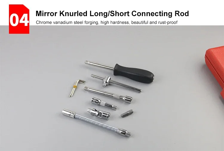 46-Piece Car Hand Tool Set - Mechanical Repair Kit for Home DIY and ...