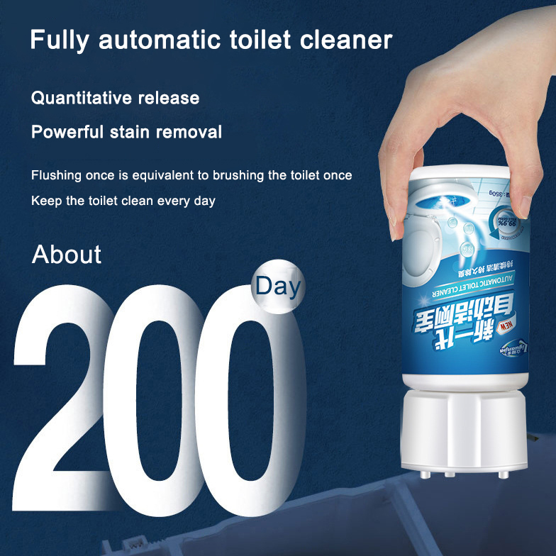 *Ready Stock*350g Automatic Toilet Cleaner Lazy Cleaning Liquid Toilet ...
