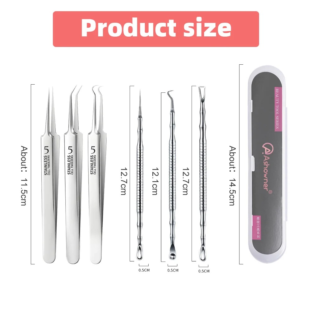 New German Ultra-fine Cell Pimples Blackhead Whitehead Clip Beauty ...