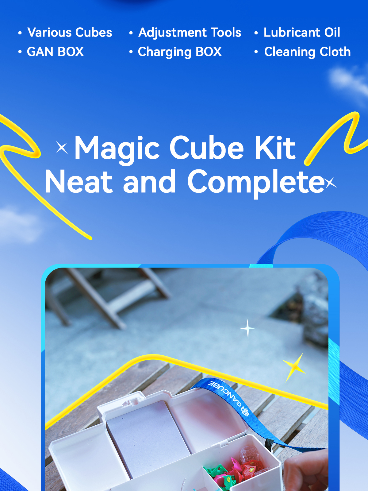 GAN Case Cube Storage Box Cube Packing Ace With Shoulder Strap | Shopee ...