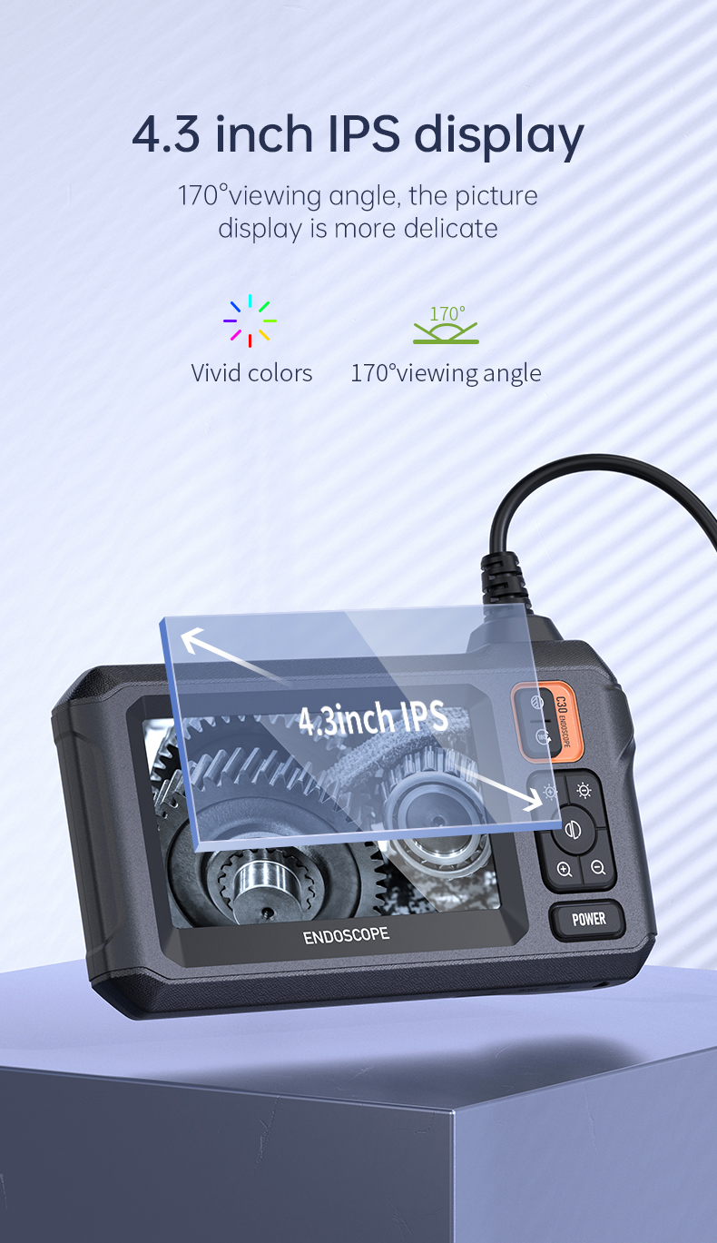 C30-M High definition display, endoscope, car maintenance and ...