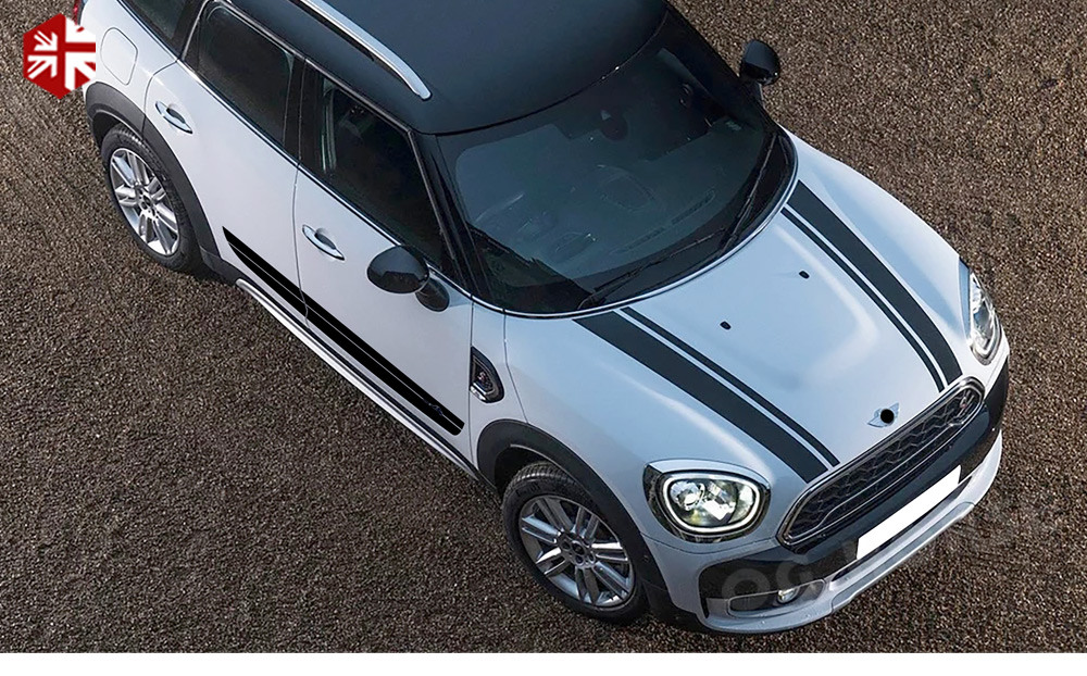 Car Racing Stripes Kit For mini countryman cooper s jcw f60 2017-2024 ...