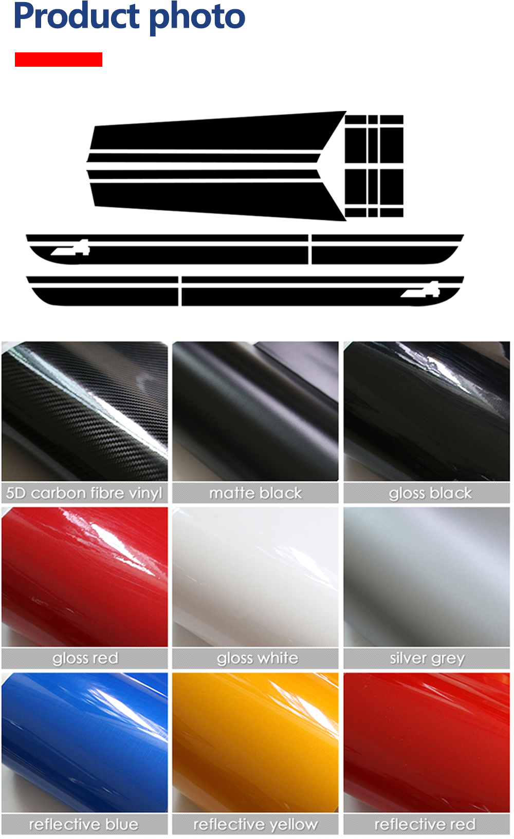 Car Racing Stripes Kit For mini countryman cooper s jcw f60 2017-2024 ...