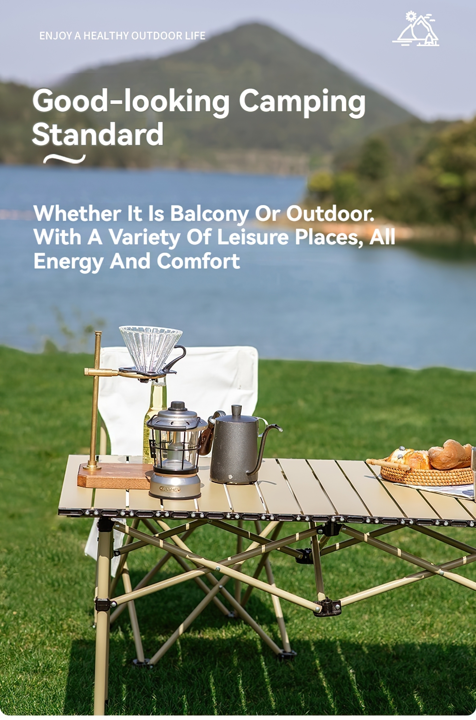 Malaysia Spot Foldable Camping Table Meja Lipat Egg Roll Tables Meja ...