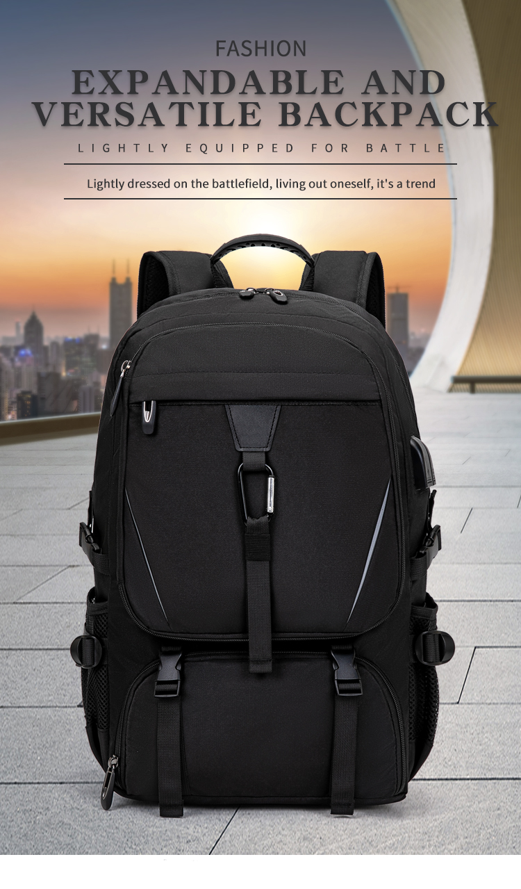 MY available 50/80L bag travel backpack expandable waterproof sports ...