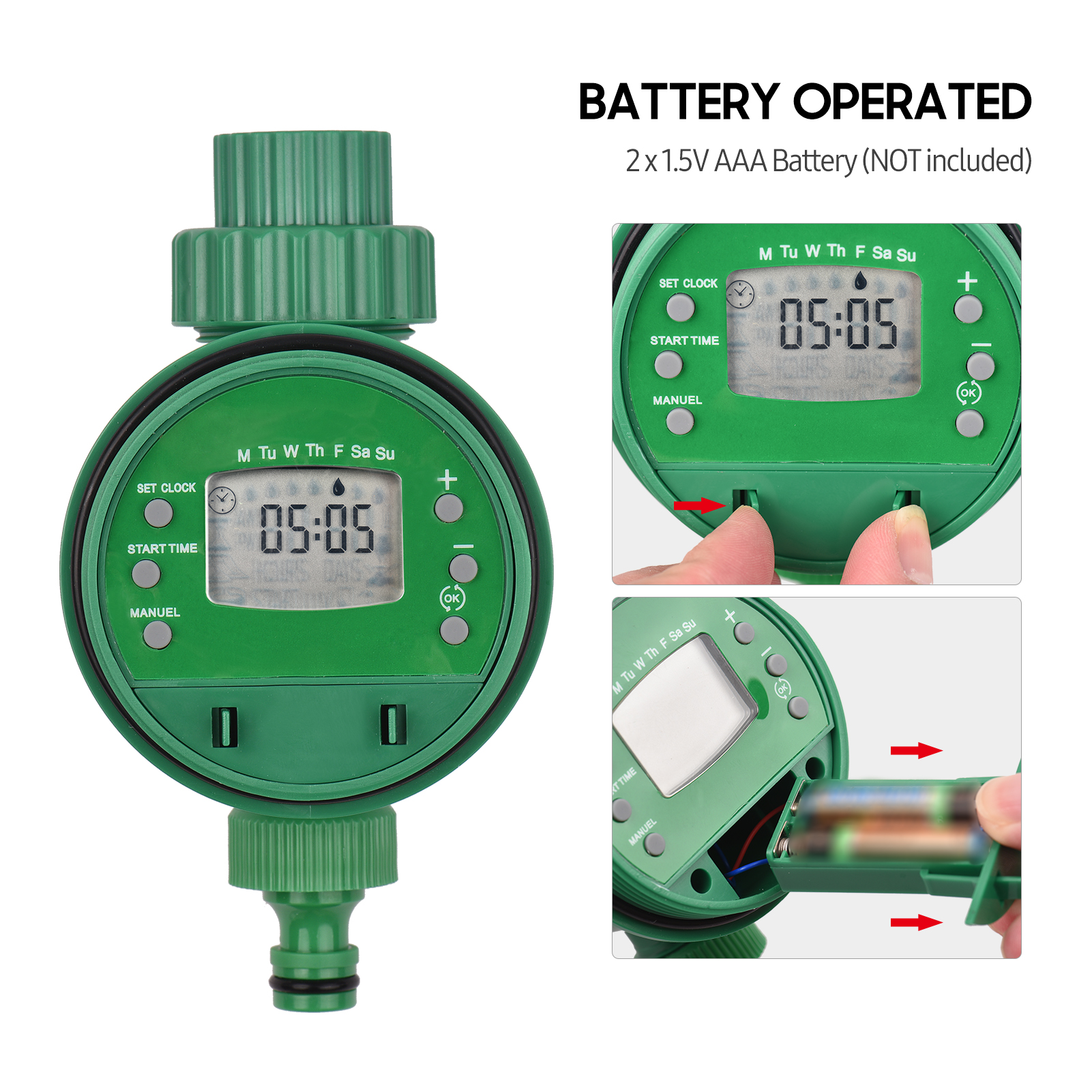 [LOCAL]Automatic Irrigation Controller Digital Timer Sprinkler Garden ...