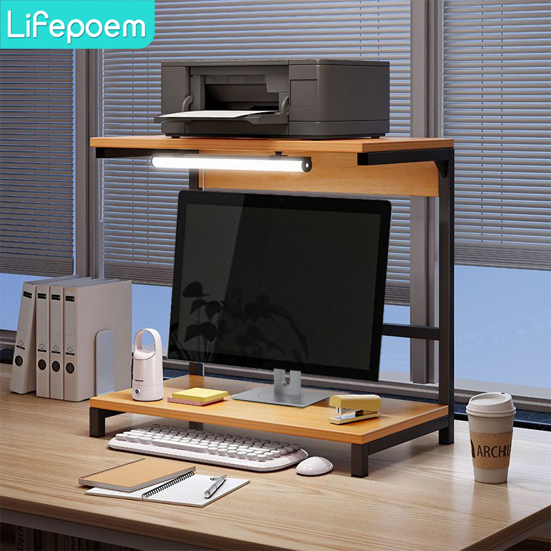Desktop Rack Monitor Stand Printer Rack Computer Monitor Screen ...