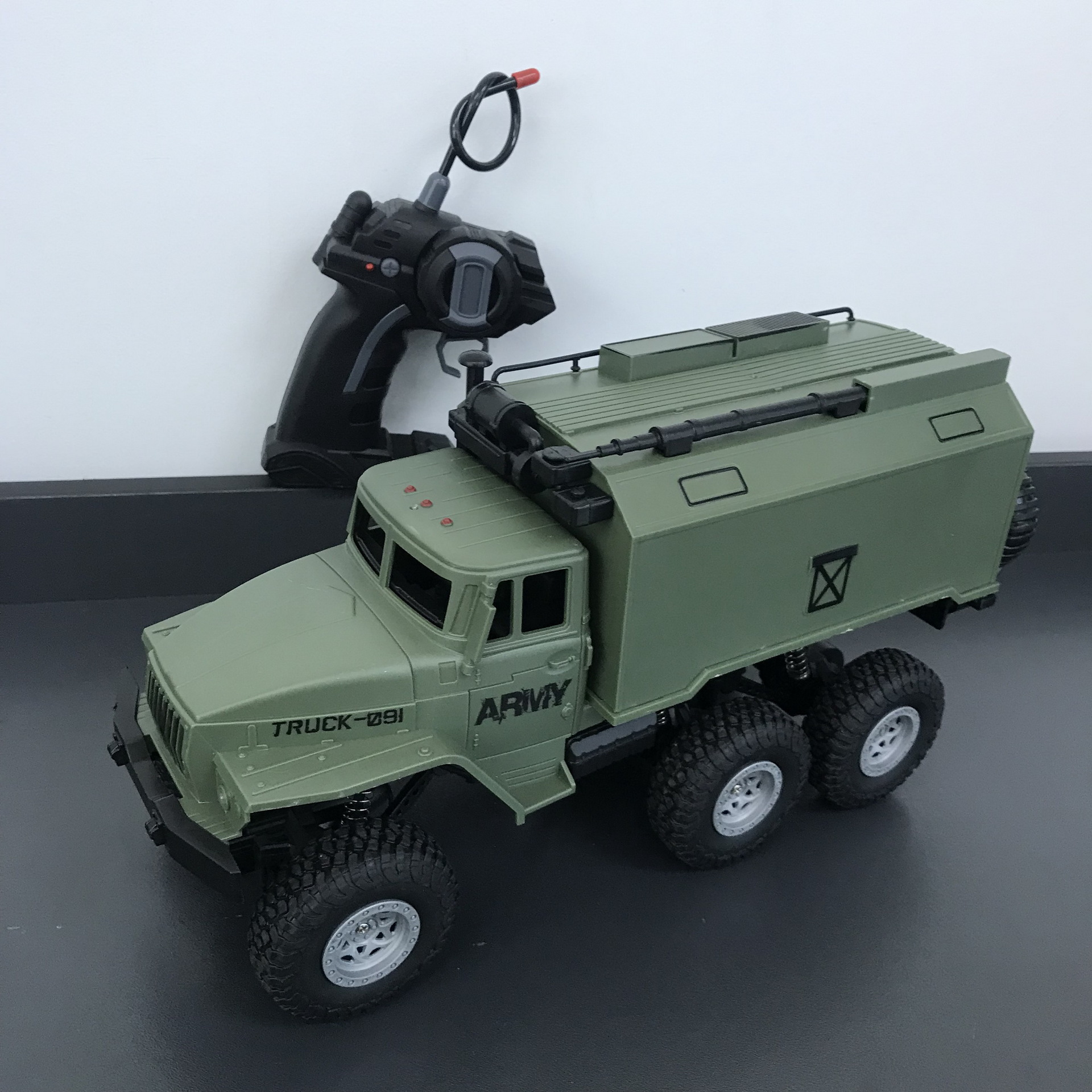 1:16 RC Transport Truck Car Toy 4WD Light Climbing Remote Control ...