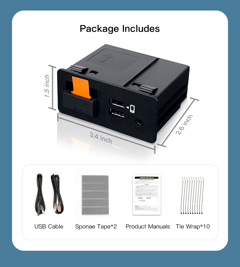 Mazda Carplay and Android Auto Retrofit Kit, TK78-66-9U0C OEM Hub Fits ...