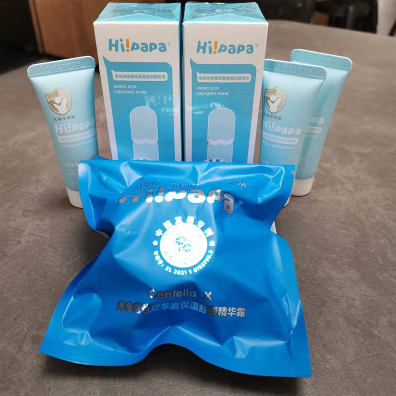 Hi!papa 海龟爸爸 Sample Series Kids Skin Cleanser 30ml Sunscreen SPF30 5g ...