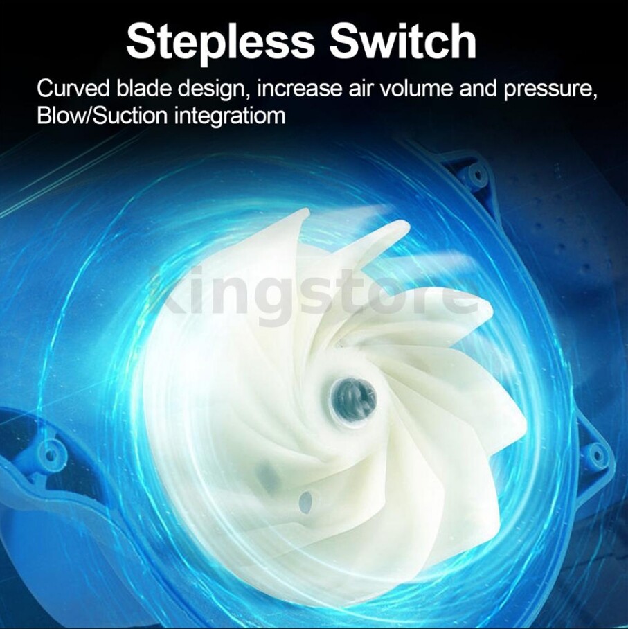 Portable Leaf Blower Cordless Air Blower Variable Speed Blower Powerful ...