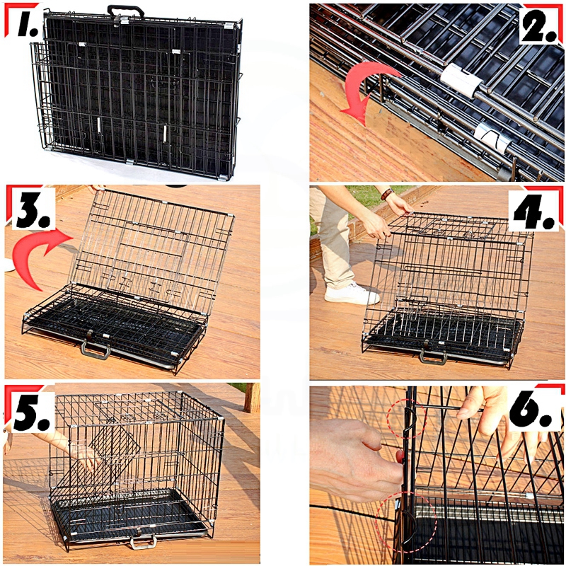 【COD】 2 Feet Cat Cage 1 Level / Sangkar Kucing 1 Tingkat high-quality ...