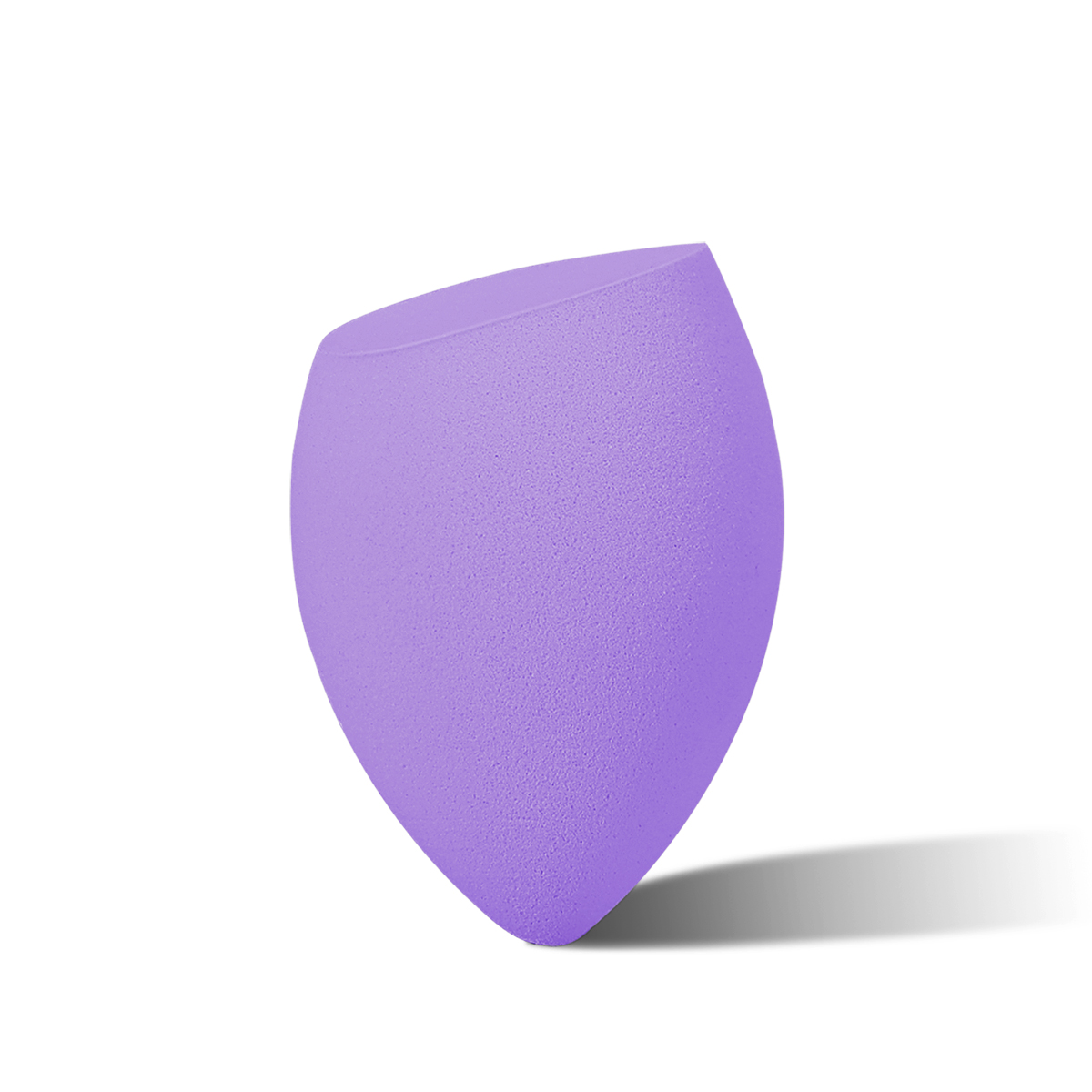 1pc Dark Purple Dense Beauty Egg Do Not Eat Powder Beveled Face Sponge Puff Makeup Liquid ...