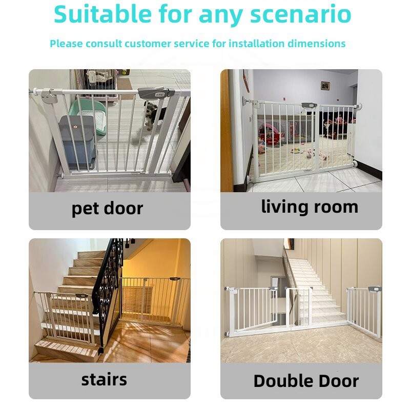 【Ready Stock】pagar baby safety/pagar pintu rumah/Safety Lock Baby Gate ...