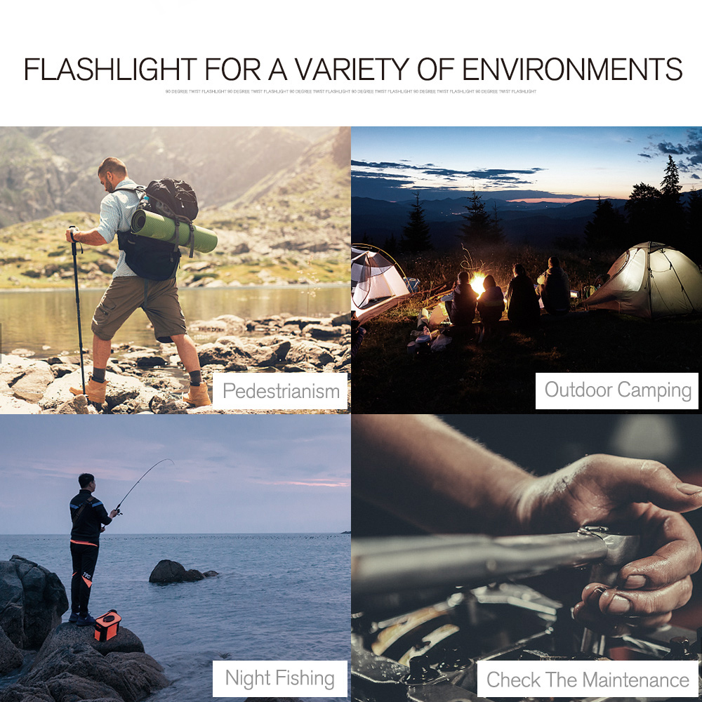 Nicron Led Flashlight B71e/N9 1300/1000 Lumens High Brightness Torch ...