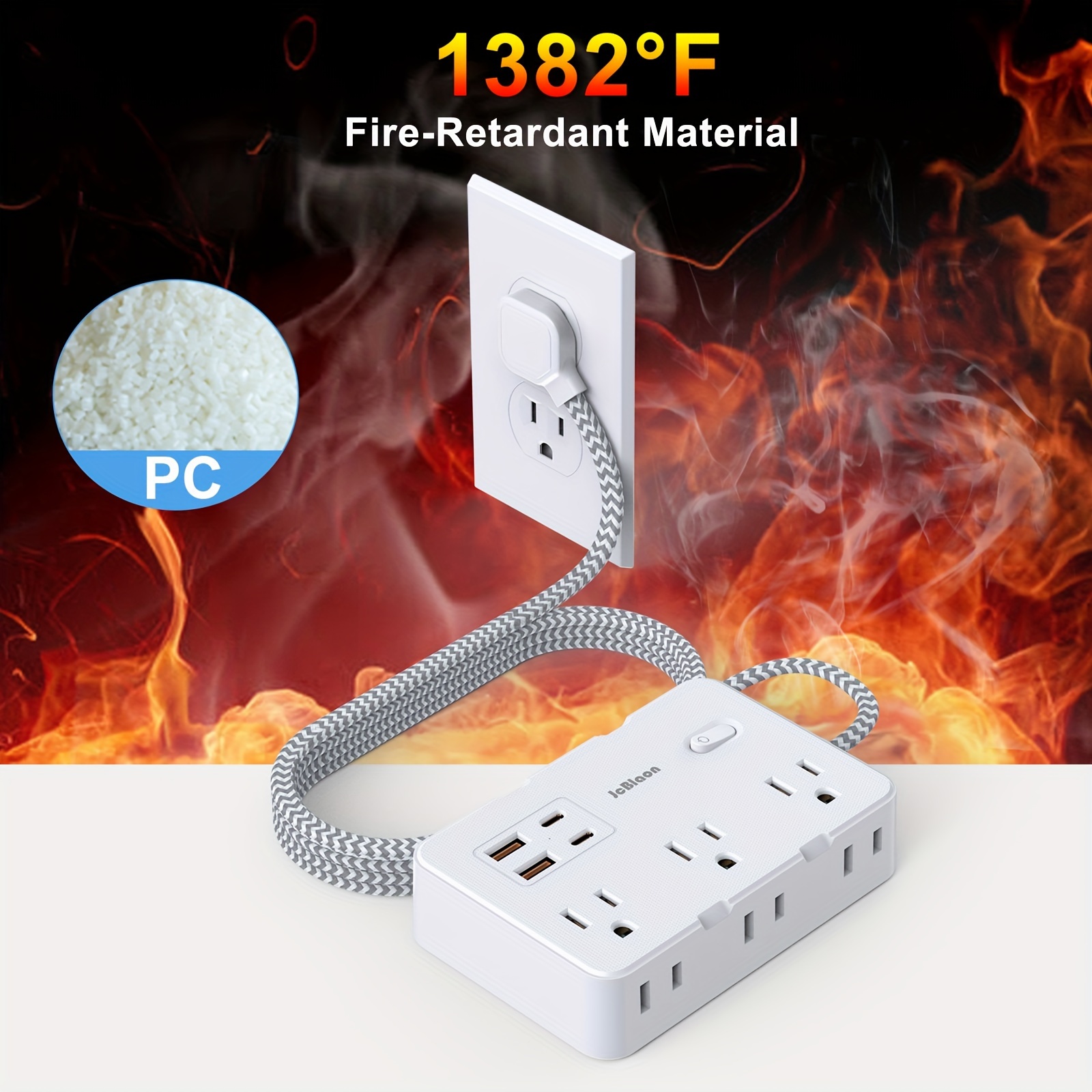 Multifunctional Power Socket, Built-in Power Socket, Fire Safety Shock ...
