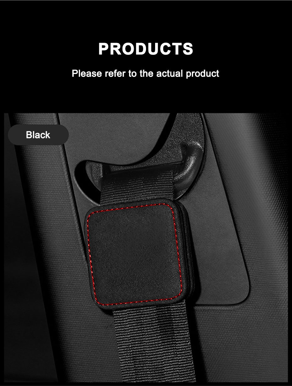 SEAMETAL Car Seat Belt Limiter Safety Belt Fixing Clip Seat Belt ...