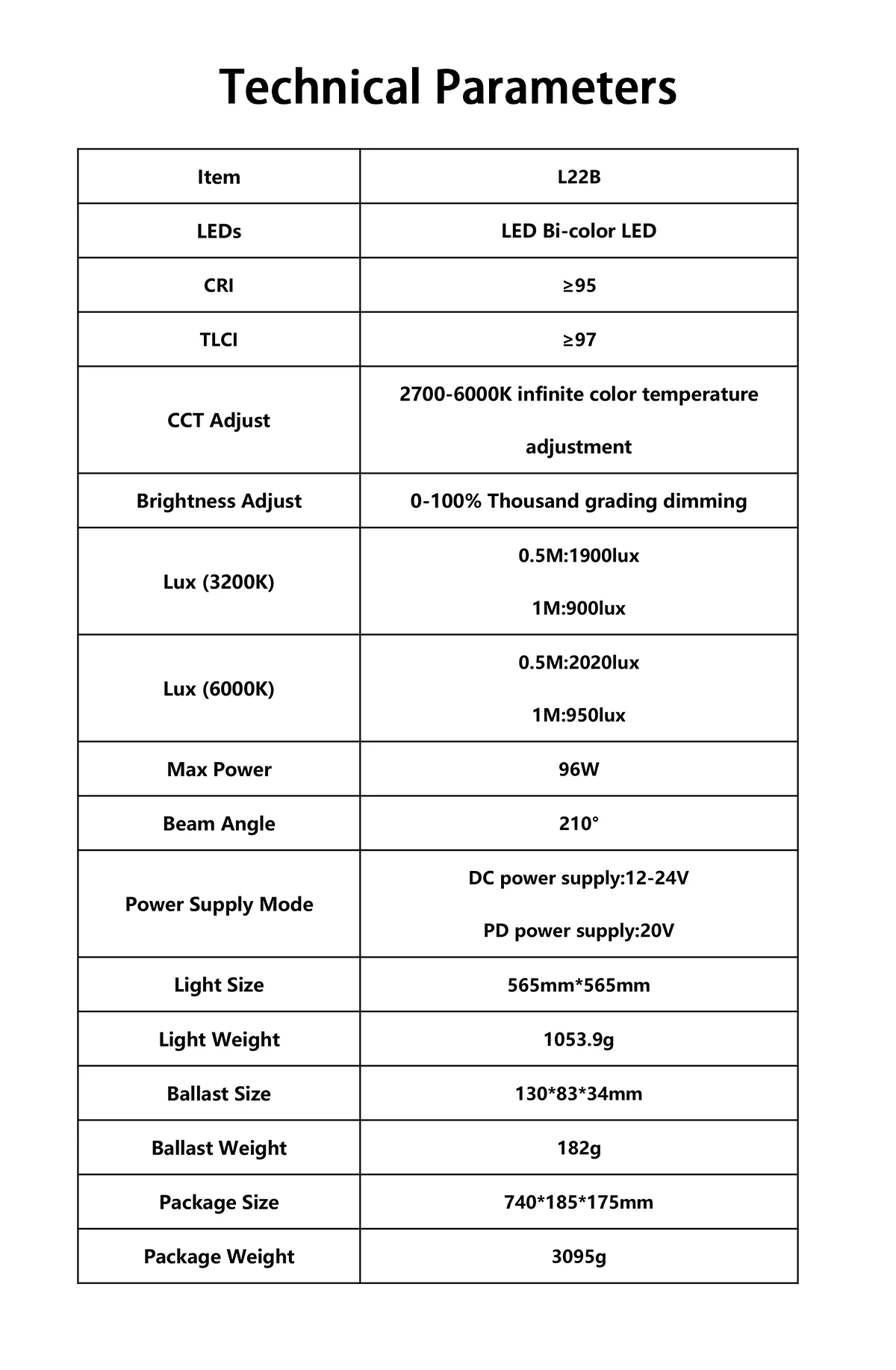 Flynoodle L22B Lightweight 2700K-6000K LED Video Light Fully Automatic Inflatable Soft Studio ...