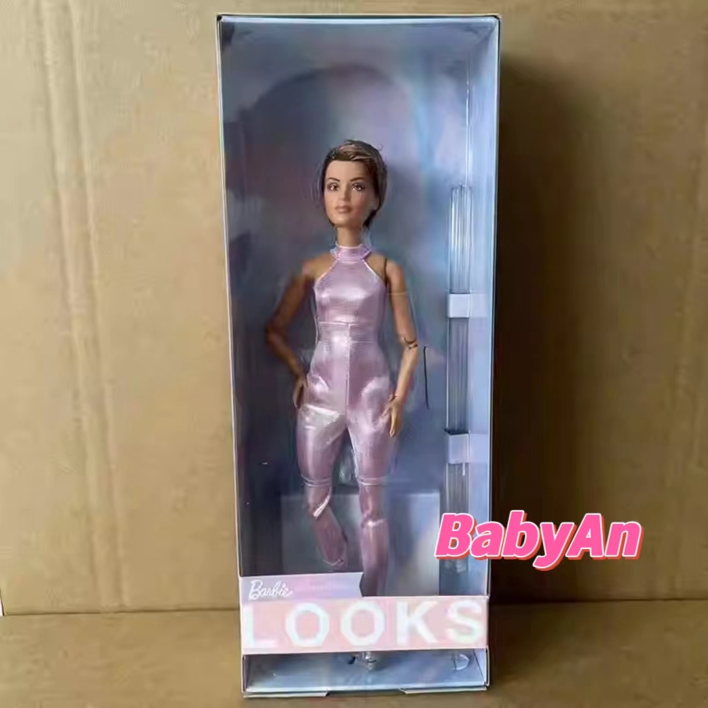 Barbie Looks Doll, Collectible No. 24 with Brown Hair and Modern Y2K ...