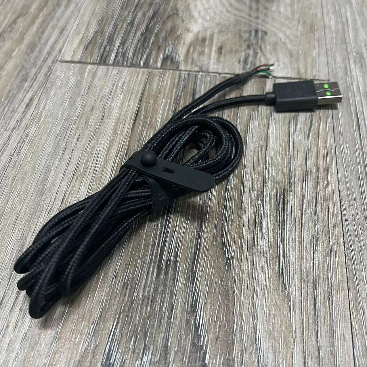 Original headphones USB to 5 cores connect cable for Razer gaming ...