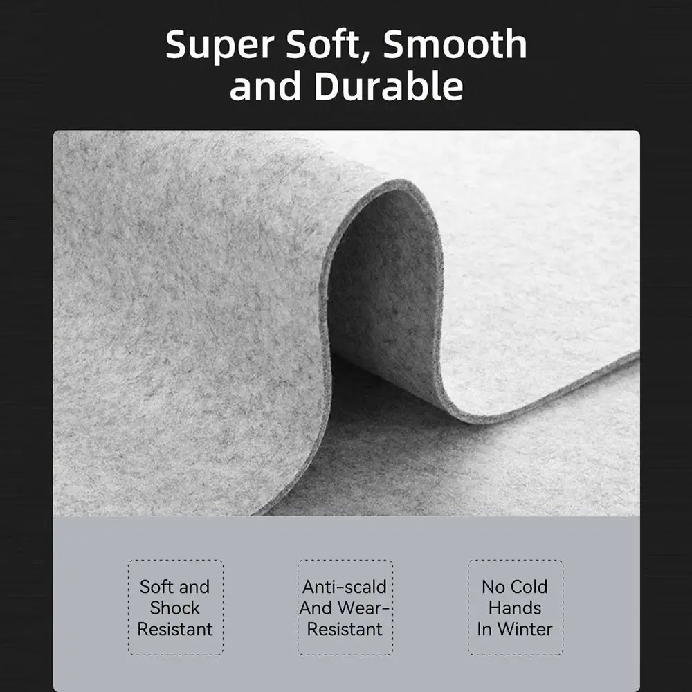 Large Size Office Computer Desk Protector Mat Table Wool Felt Mouse Pad ...