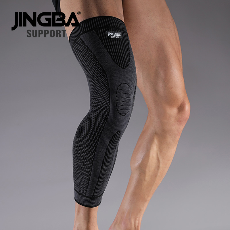1 Piece Of Breathable High Elastic Knitted Knee Brace Sports Leg Sleeve ...