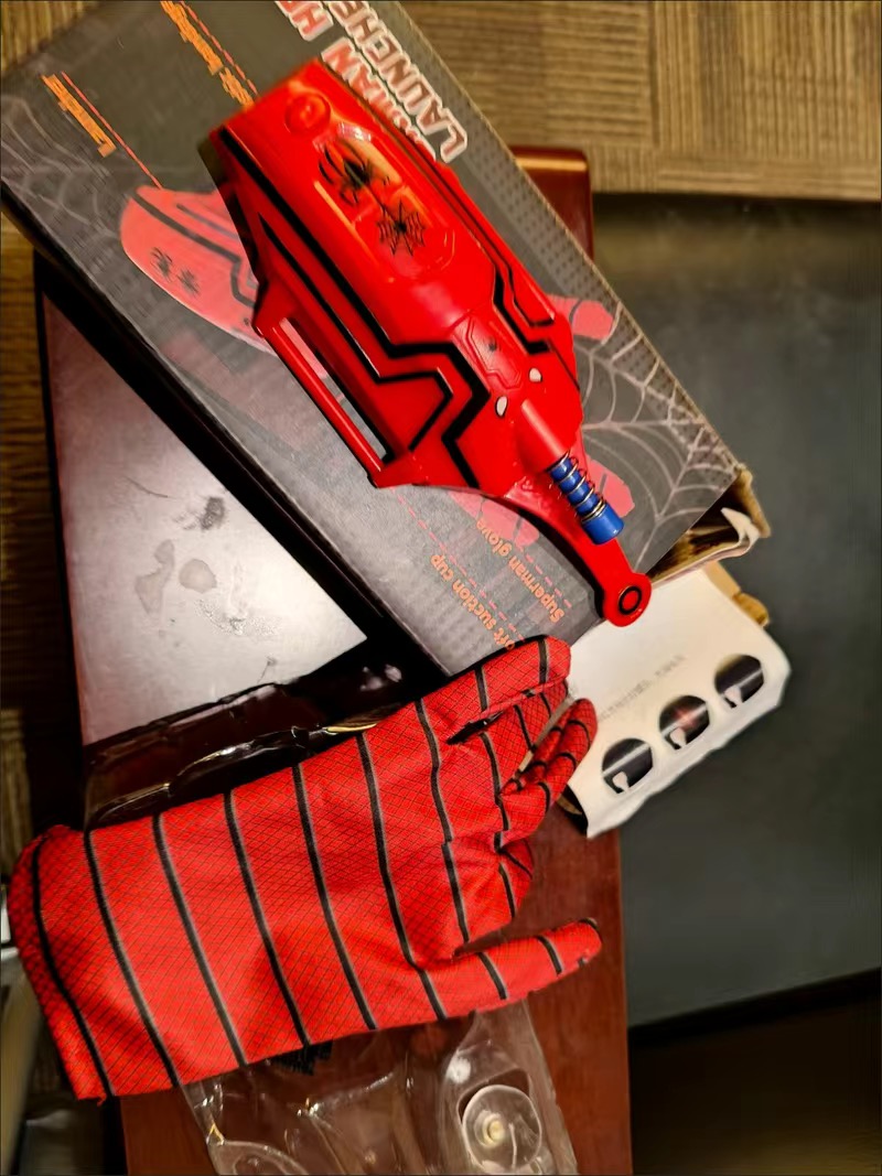 Spider-man Spider-Web Spider-Silk Transmitter Automatic Take-up Black ...